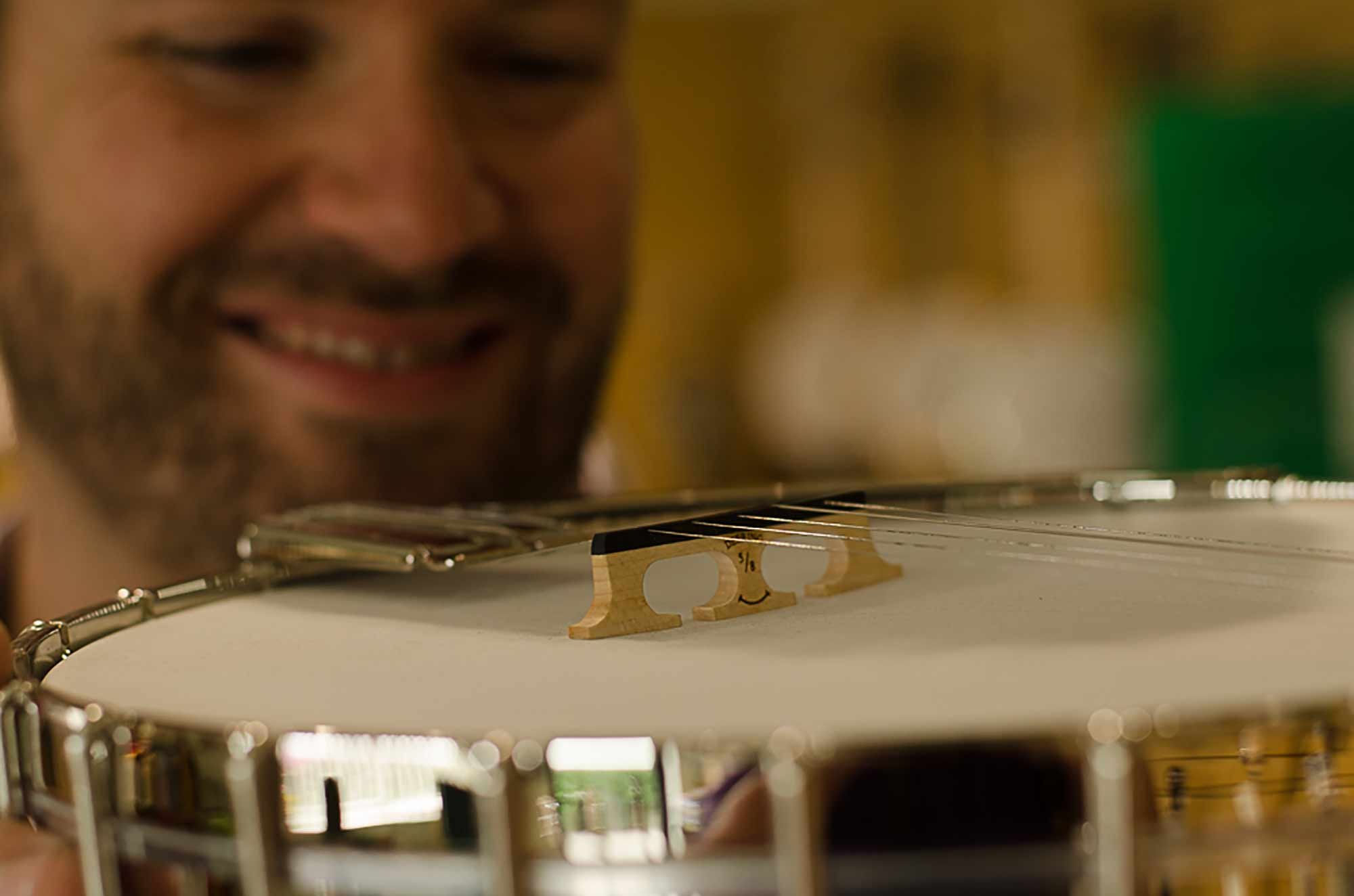 Deering Smile Banjo Bridge